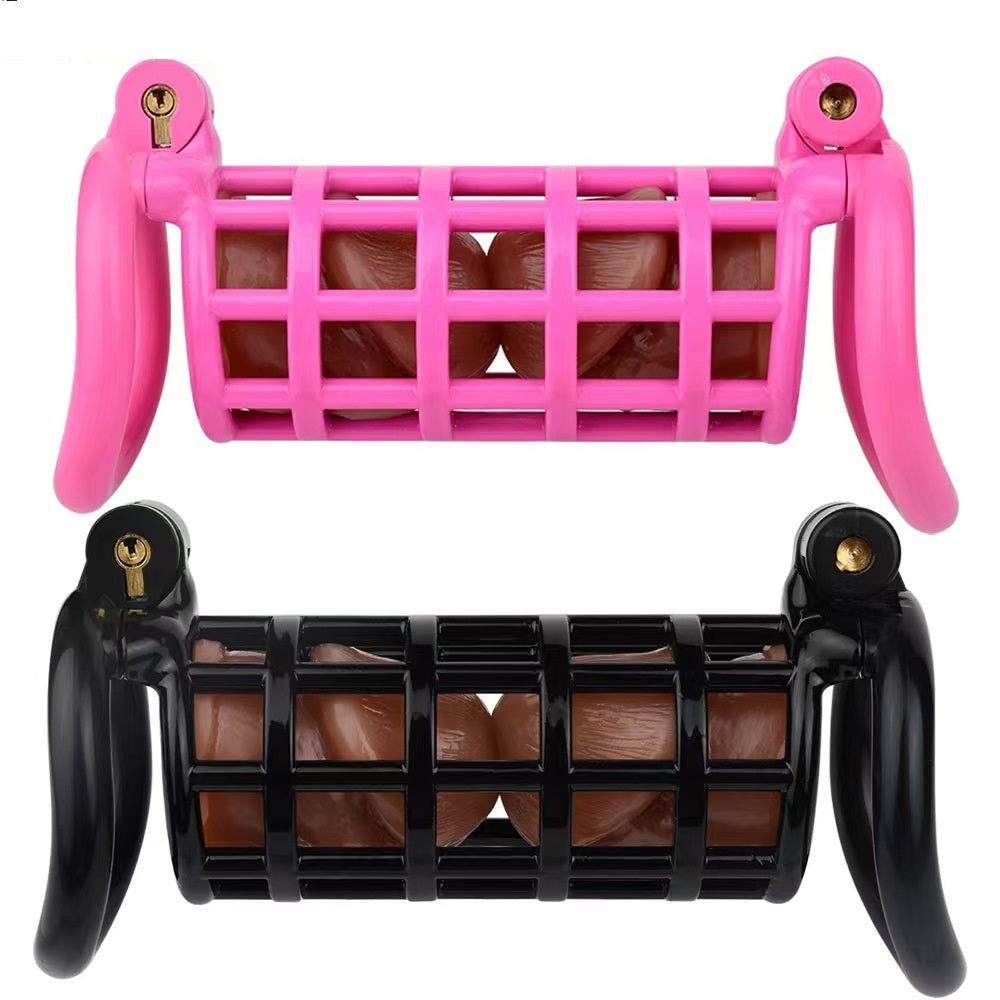 Plastic Twin Chastity Cage – chastity-devices