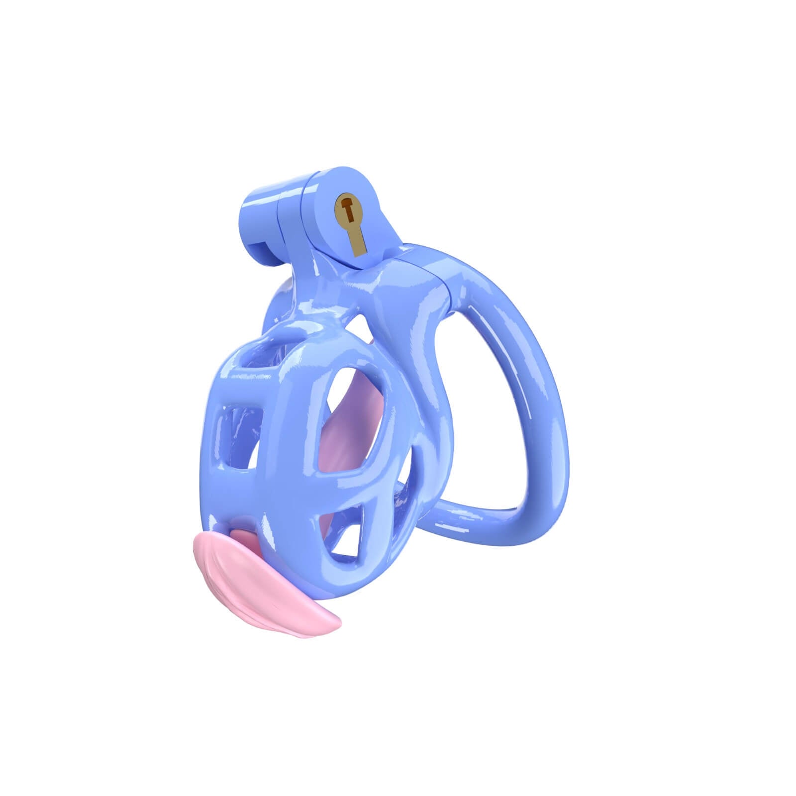 Blue Cobra Nub Chastity Kit With Urethral – chastity-devices