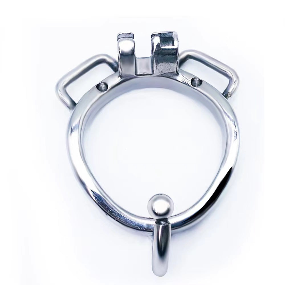 Curved Ring Round Ring with Ears – chastity-devices