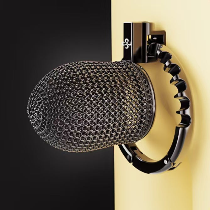 Adjustable Armor Chain Chastity Cage – chastity-devices