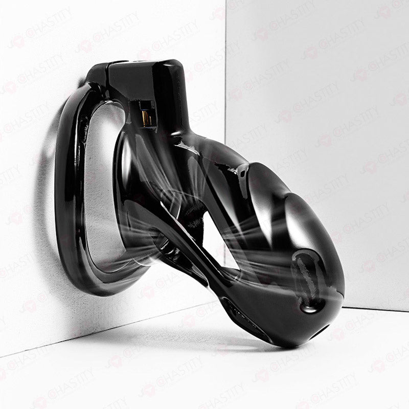 Black Metal Chastity Lock – chastity-devices