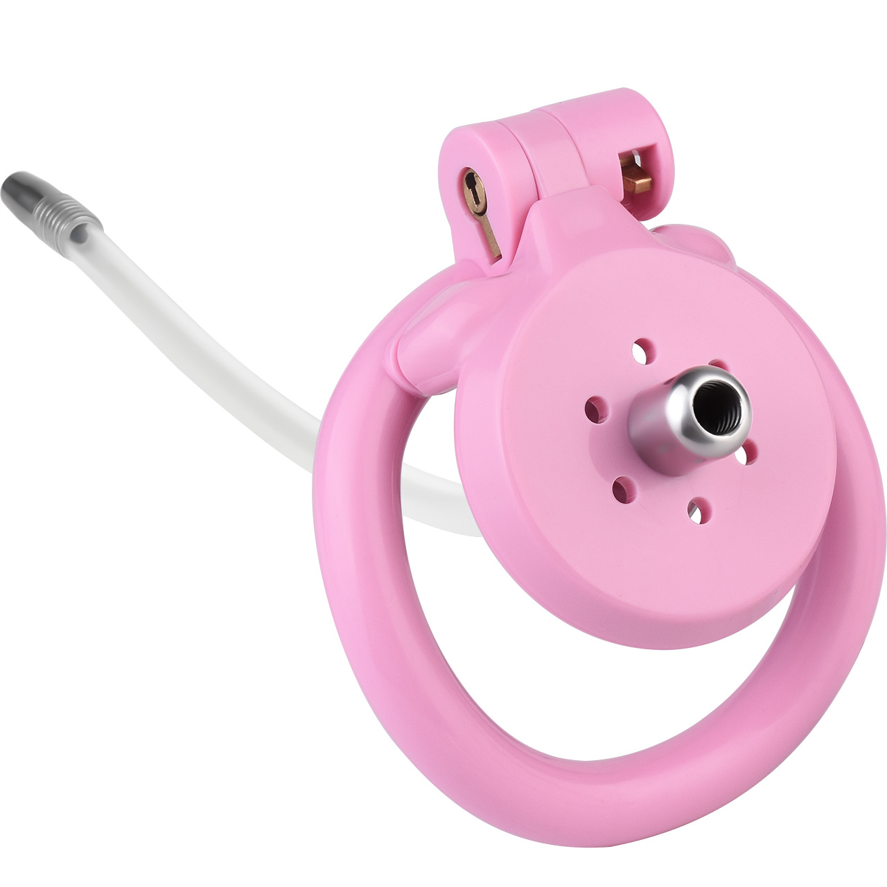 Super Flat Chastity Device with Detachable Ball Catheter – chastity-devices