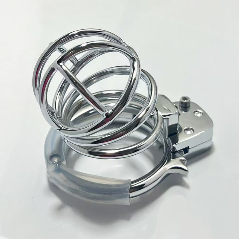 Handcuffs Style Metal Chastity Cage – chastity-devices
