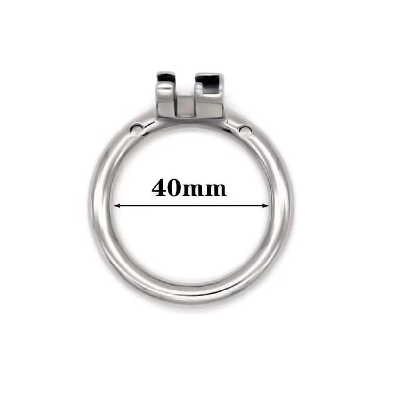 Stainless Steel Chastity Ring Round – chastity-devices