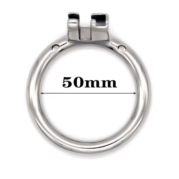 Stainless Steel Chastity Ring Round – chastity-devices