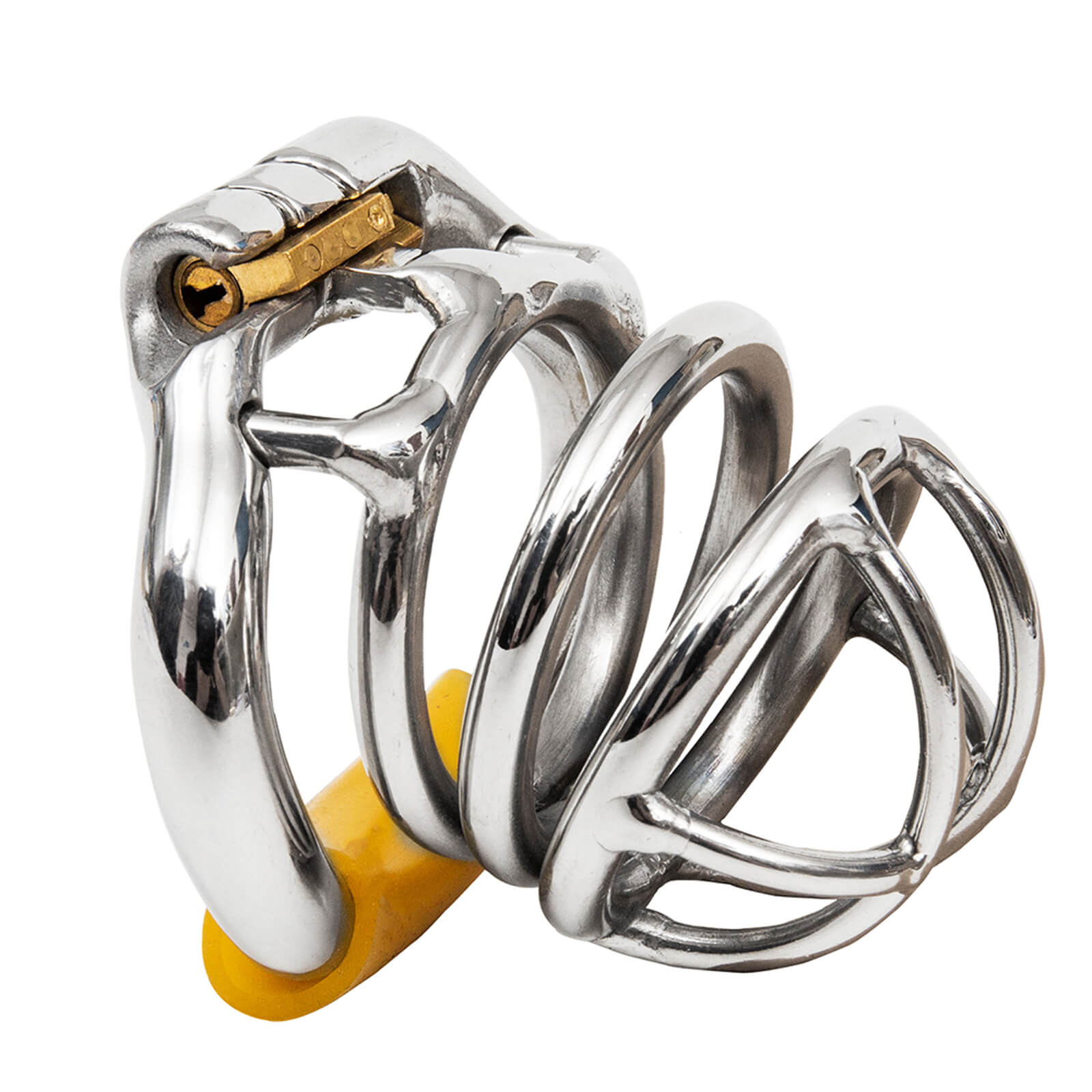 Ergonomic Stainless Steel Stealth Chastity Device – chastity-devices