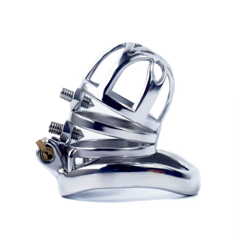 New Screw Chastity Cage Spiked – chastity-devices